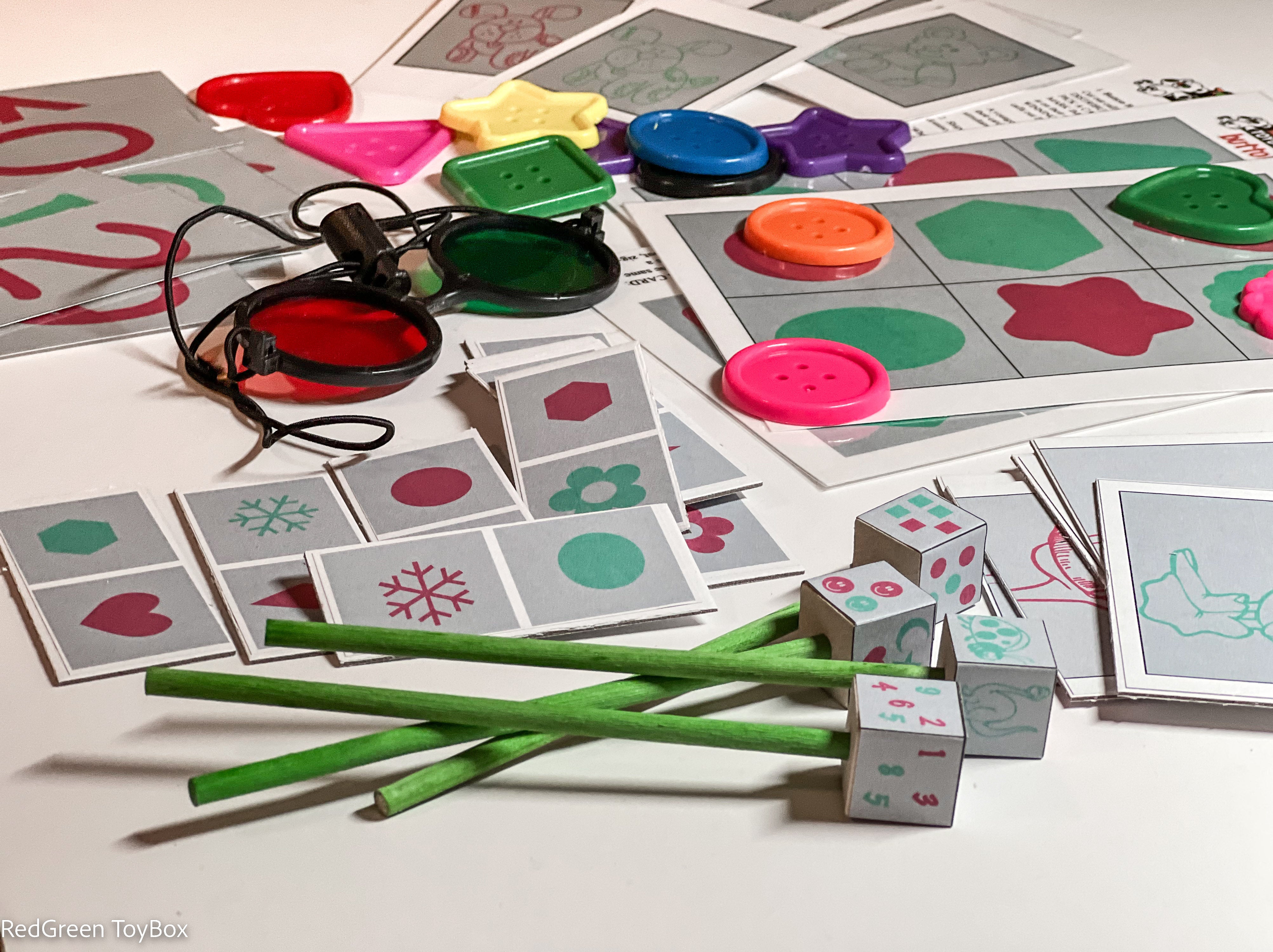 Vision Therapy Games & Activities for Children – The RedGreen ToyBox
