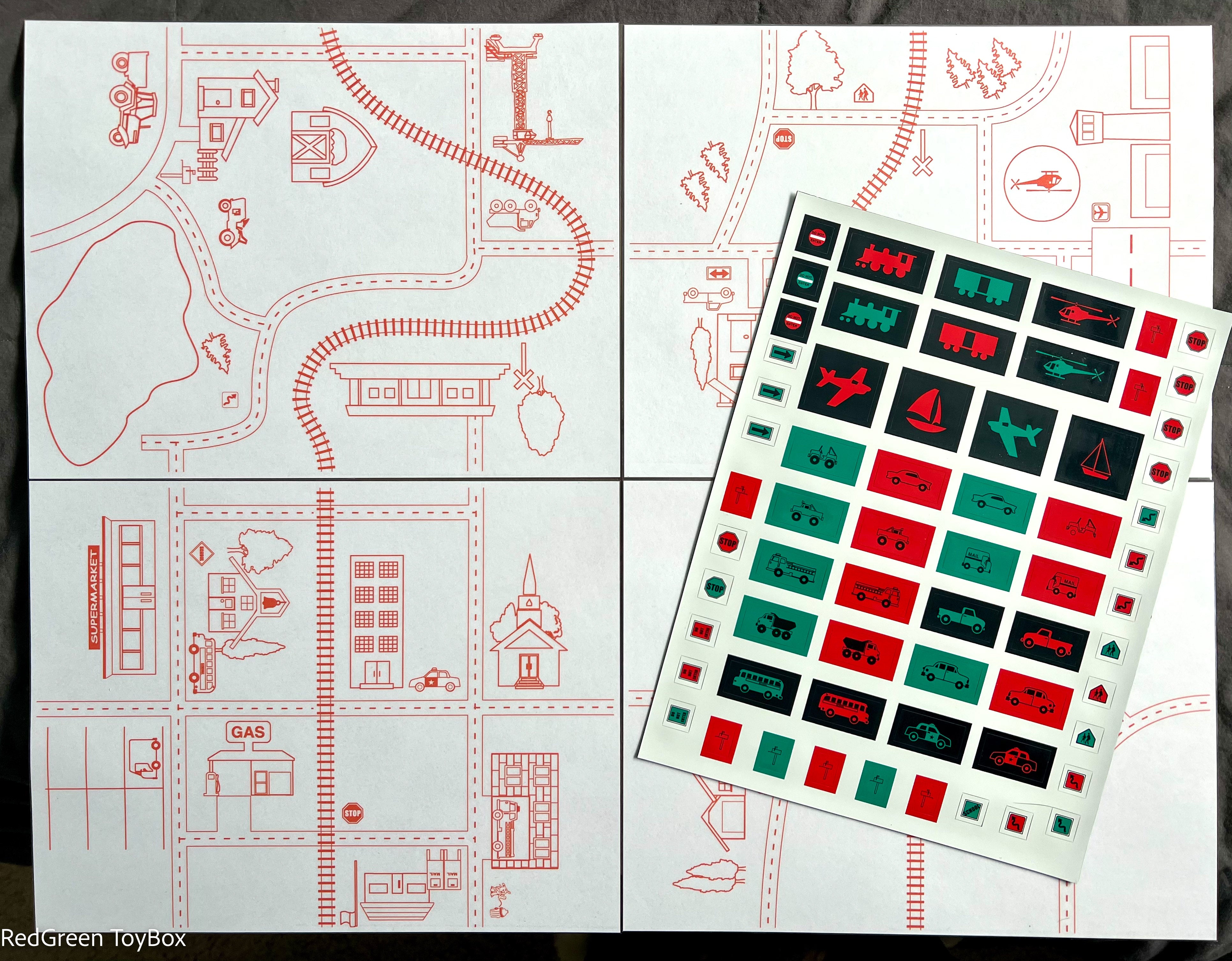 Vision Therapy Games & Activities for Children – The RedGreen ToyBox
